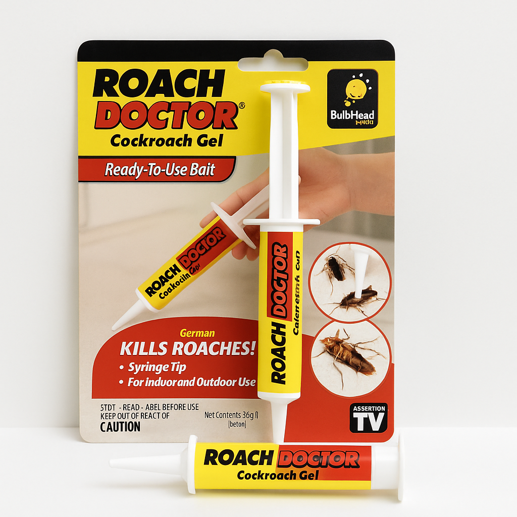 VENENOS CUCARACHAS GEL (ROACH DOCTOR COCKROACH) 🐞 – ClicknBuyGT